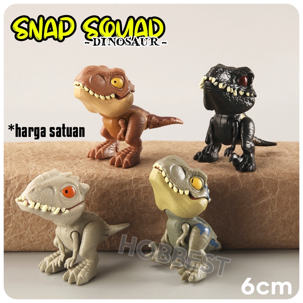 Jual SNAPs SQUAD DINOSAUR - Action Figure Miniatur Pajangan Mainan ...