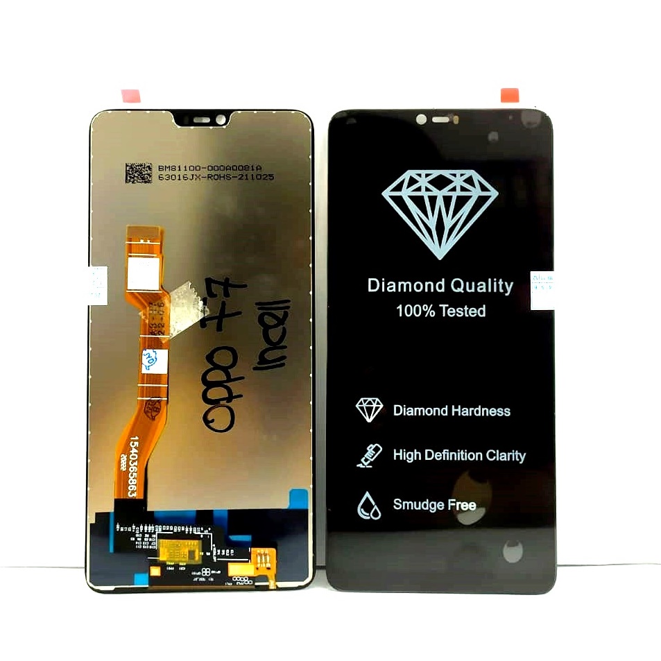 Jual LCD LAYAR GAMBAR OP F7 KS + TS_ HITAM PONI KECIL IN5 CPH1819 = F7p ...