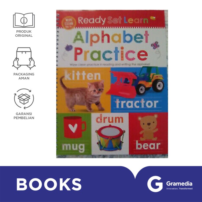 Jual Ready Set Learn: Alphabet Practise (Hc) | Shopee Indonesia