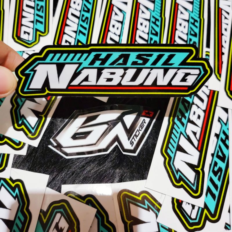 Jual stiker kata2 viral hasil nabung | Shopee Indonesia