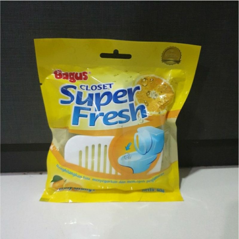 Jual Bagus Closet Super Fresh Kamper Khusus Kloset Wangi Lemon 60 Gr ...