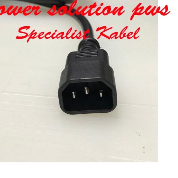 Jual KABEL POWER CORD C13 to C14 5M 3x 1.5mm 16A 250V | Shopee Indonesia