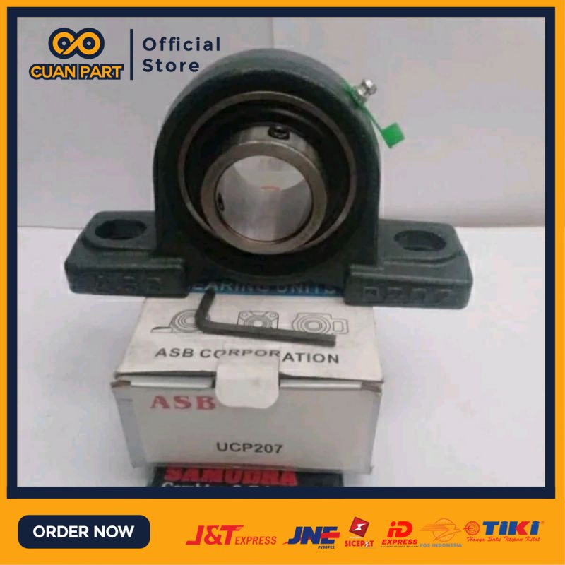 Jual Bearing UCP-207 ASB Spesial Combine Harvester | Shopee Indonesia