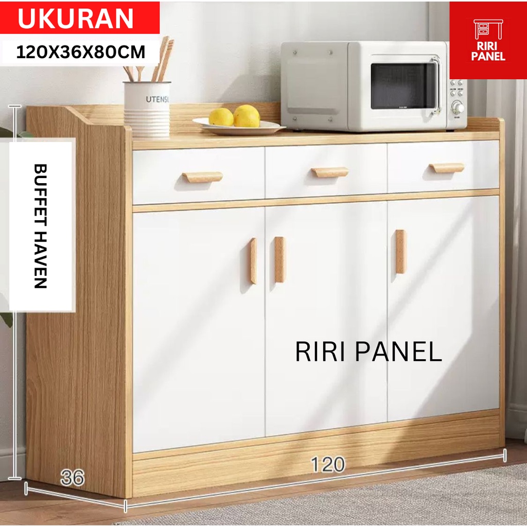 Jual RIRI Cabinet Rak Dapur Tempat Penyimpanan Rak Serbaguna | Shopee ...