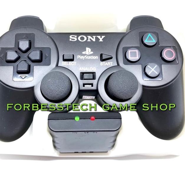 Jual Stick / Stik Sony Playstation Dualshock 2 PS2 Wireless - Hitam ...