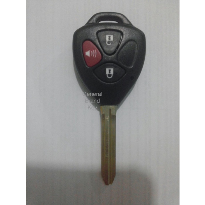 Jual Bahan Kunci Mobil Toyota Kijang Innova (3 tombol) (Casing only ...
