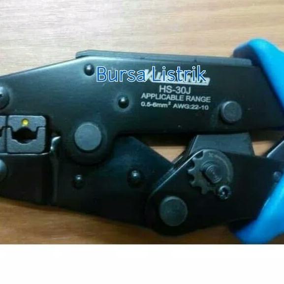 Jual TANG PRESS SKUN INSULATED 0.5 - 6 mm crimping tool hs30j | Shopee ...