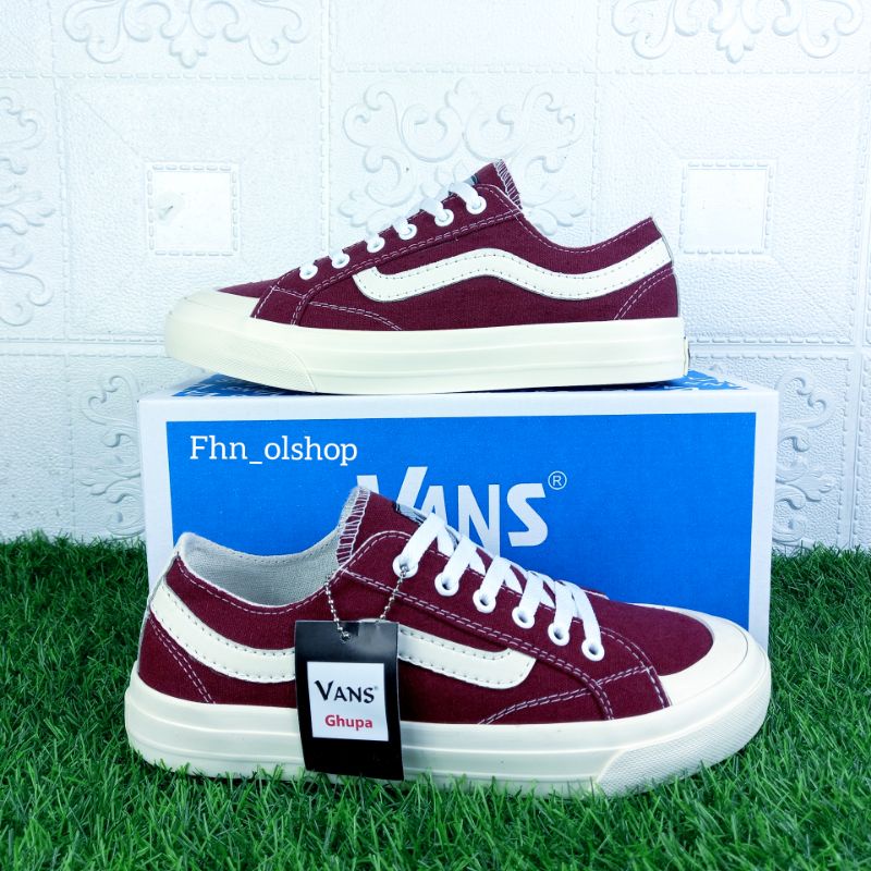Jual SEPATU VANS OLDSCHOOL TERBARU MARON UNISEX | Shopee Indonesia