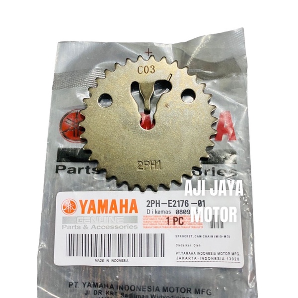 Jual GIGI SENTRIK GIGI TIMING 2PH MIO M3 MIO Z 125 SOUL GT 125 BLUE CORE-XRIDE 125-FINO Fi 125 ...