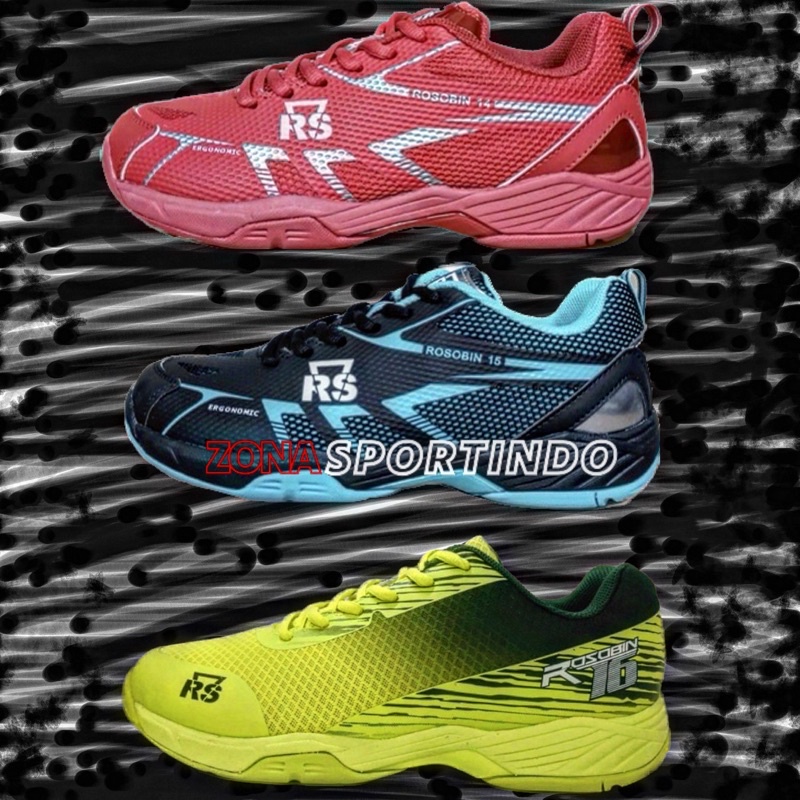 Jual Sepatu Badminton Reinforce Speed RS Rosobin 14 15 16 17 | Shopee ...