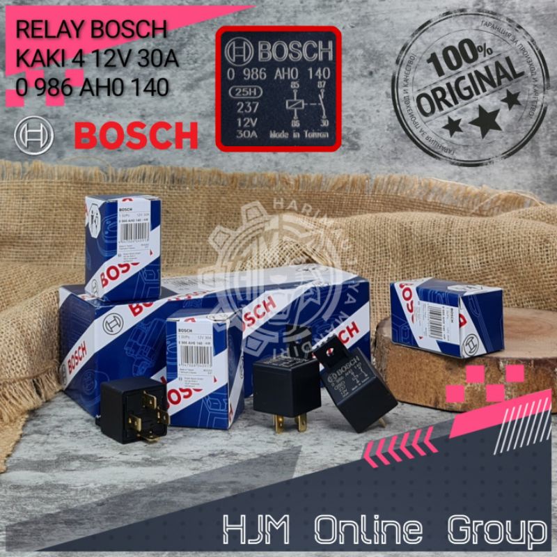 Jual RELAY BOSCH 12V 30A KAKI 4 - RELAY KLAKSON & LAMPU | Shopee Indonesia