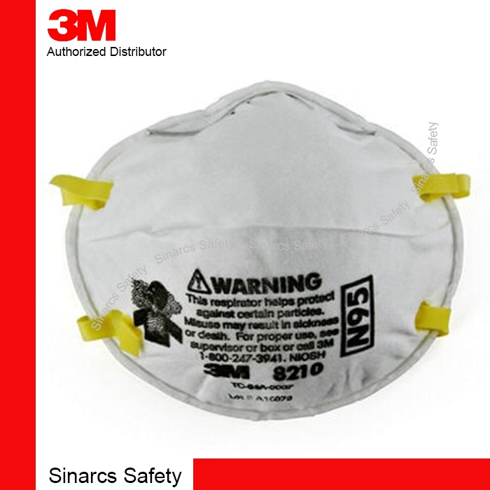 Jual 8210 3M Particulate Respirator N95 (harga per box, isi 20 pcs) | Shopee Indonesia