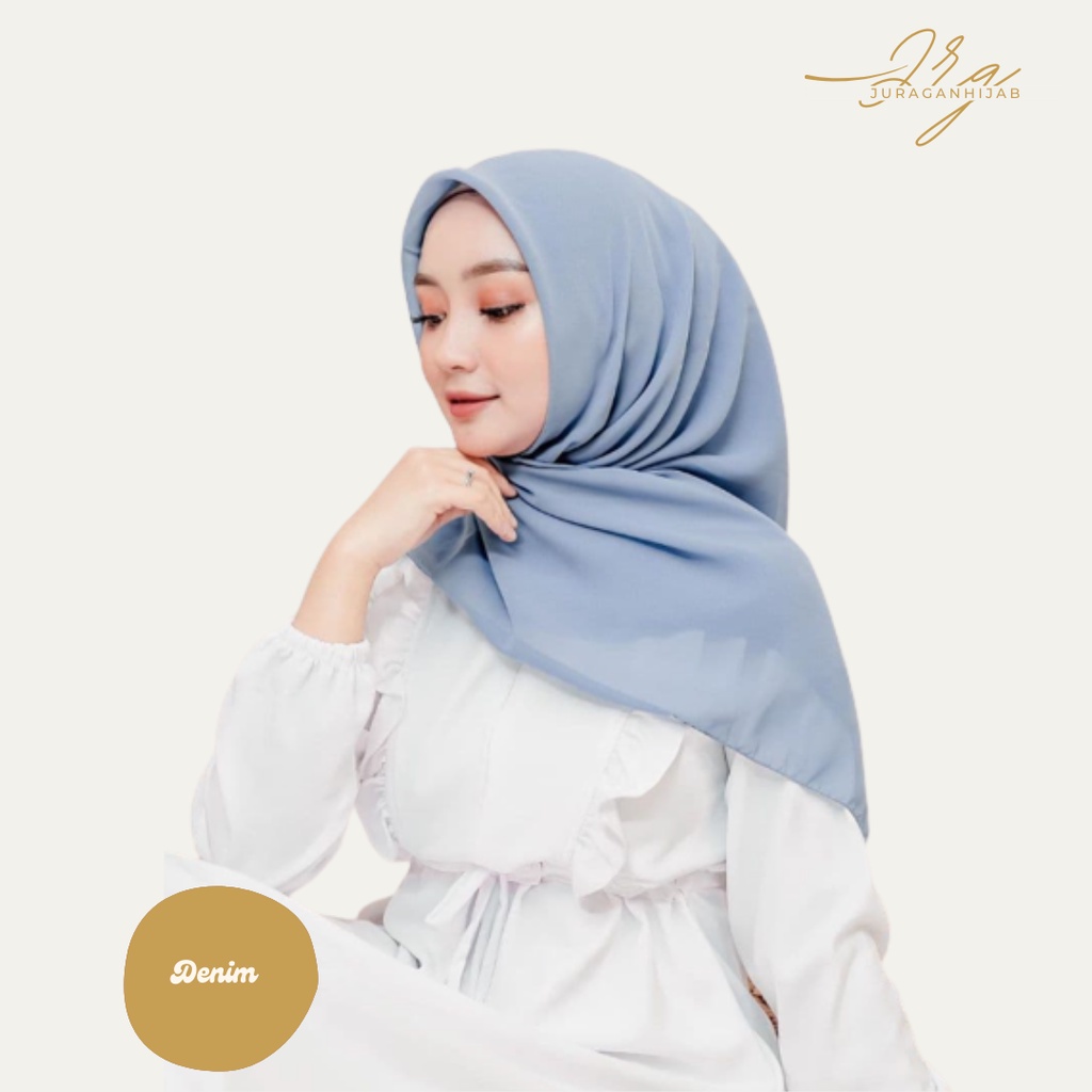 Jual [ COD ] Bella Square 50 Warna Hijab Segiempat | Shopee Indonesia