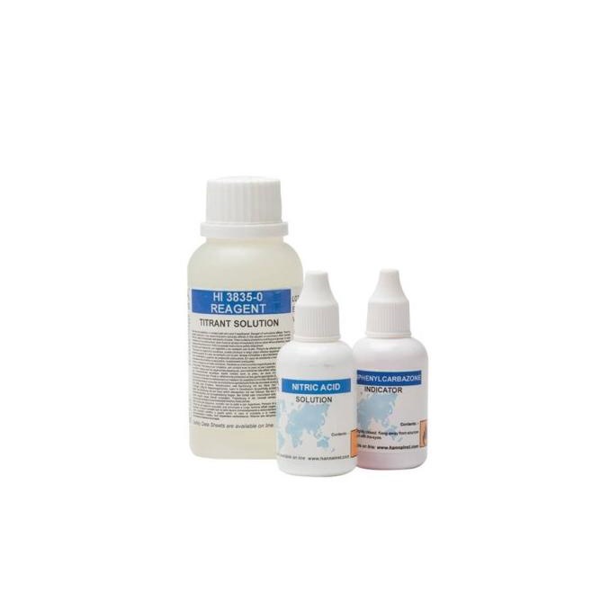 Jual Hi3835-100 Salinity Chemical Test Kit Replacement Reagents (110 ...