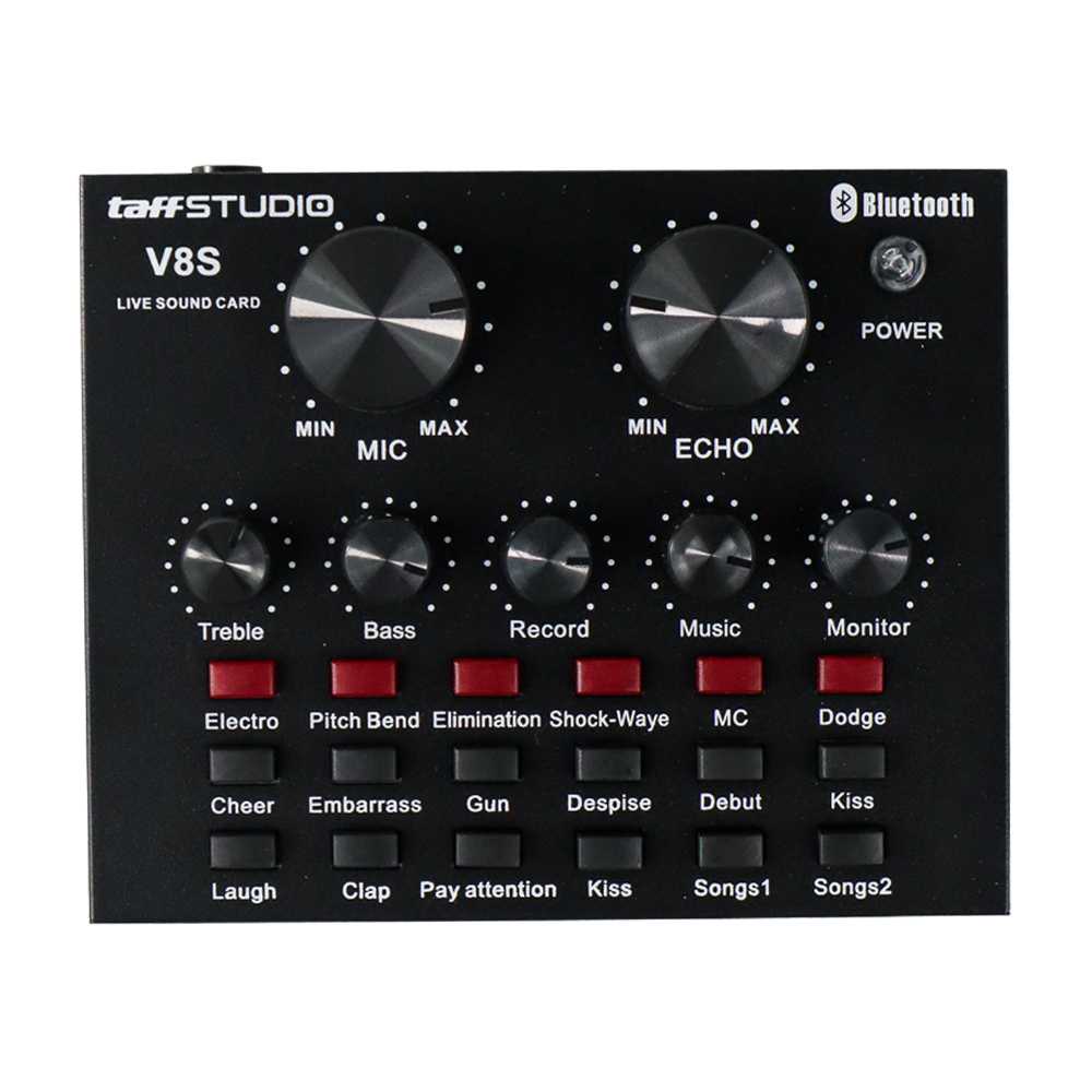 Jual Mixer SoundCard MIXIO V8S/V8 PREMIUM Live Streaming Soundcard ...