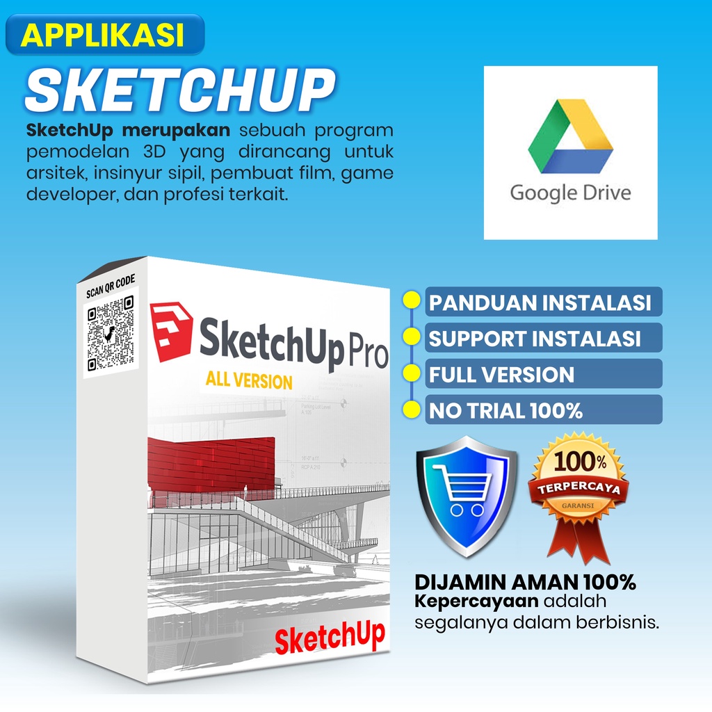 Jual APPLIKASI SKETCHUP ALL VERSION | Shopee Indonesia