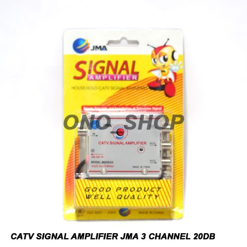 Jual Penguat Sinyal Catv Signal Amplifier ( Booster ) Jma 3 Channel ...