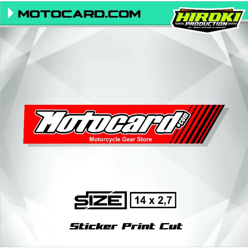 Jual Sticker Motocard | Shopee Indonesia
