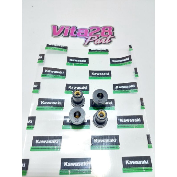 Jual WELNUT WEL NUT MUR KARET VISOR WINDSHIELD DAN FAIRING NINJA R RR ...