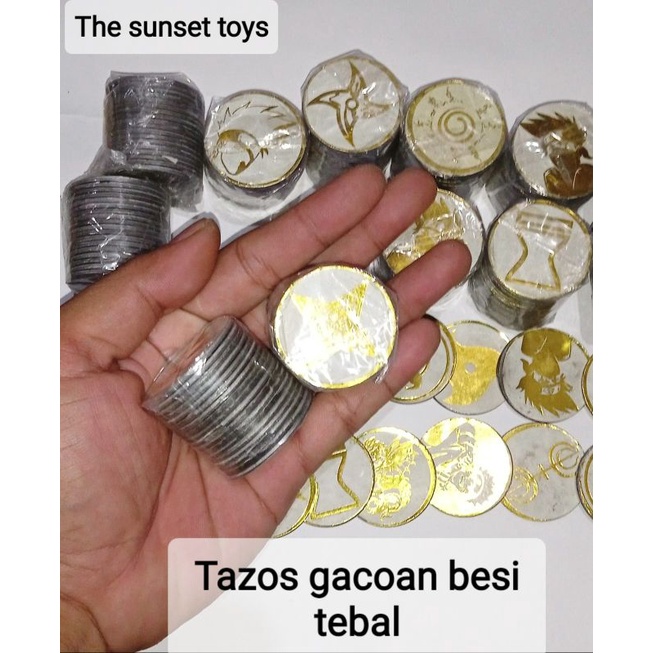 Jual Tajos Gacoan / Tazos besi tebal / tajos | Shopee Indonesia
