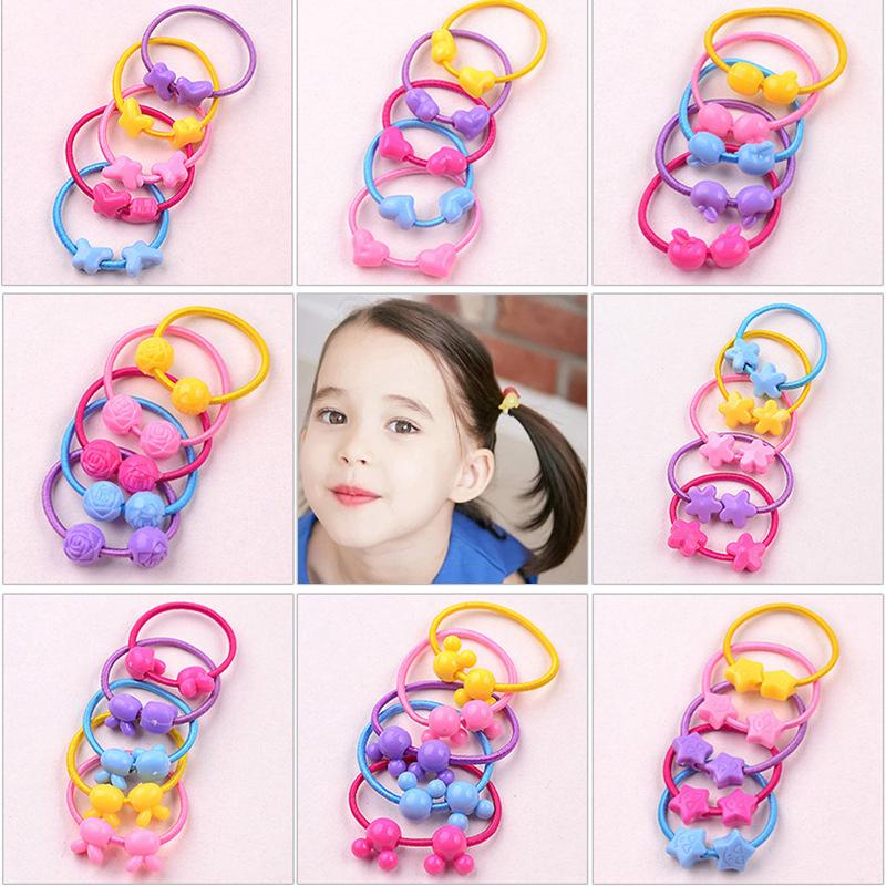 Jual Karet ikat Rambut Anak Kecil model Disney Mickey Mouse, Star ...