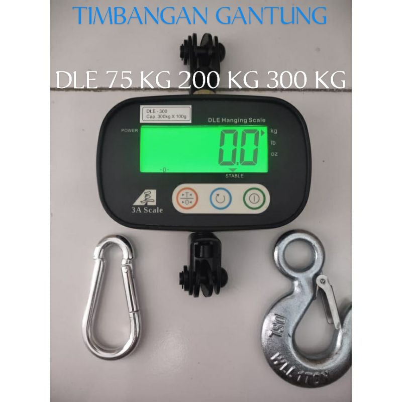 Jual Timbangan Gantung Dle 75 kg 200 kg 300 kg | Shopee Indonesia