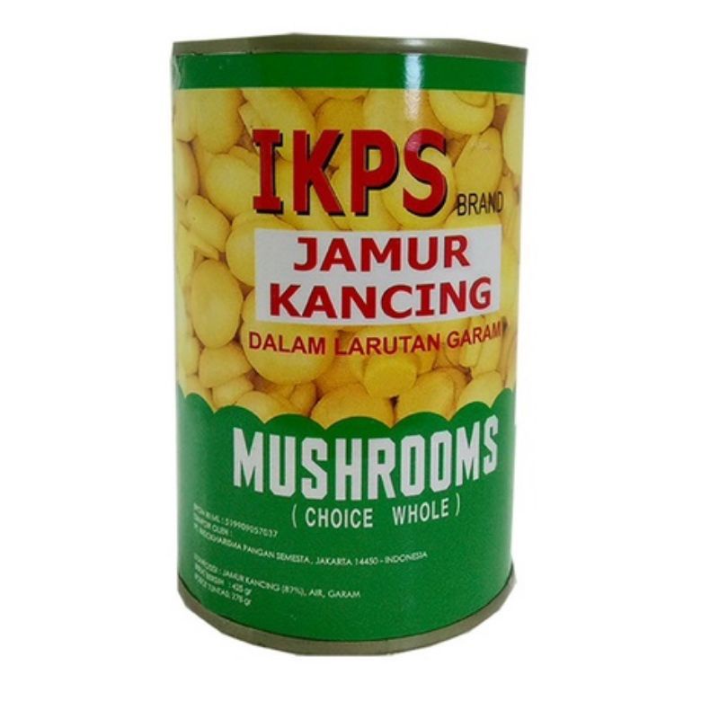 Jual Jamur kaleng besar ikps 425 gram champignons mushrooms | Shopee ...