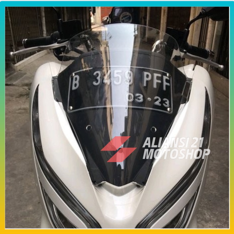 Jual VISOR WINDSHIELD HONDA PCX 150 STANDARD VISOR PCX LOKAL 150 ...