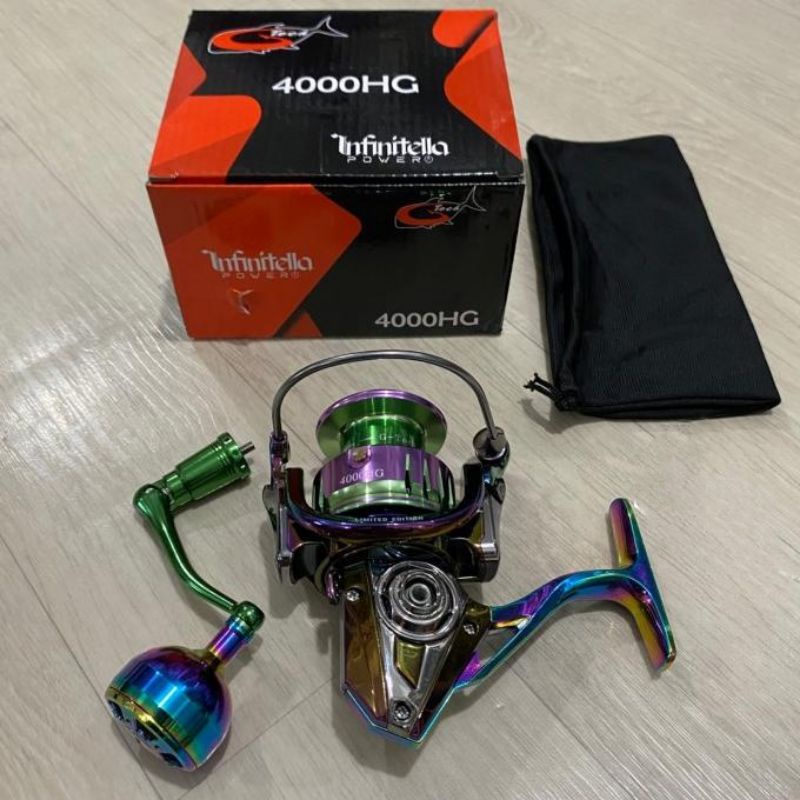 Jual Reel G-Tech INFINITELLA POWER SW 3000HG 4000HG 5000HG Original | Shopee Indonesia