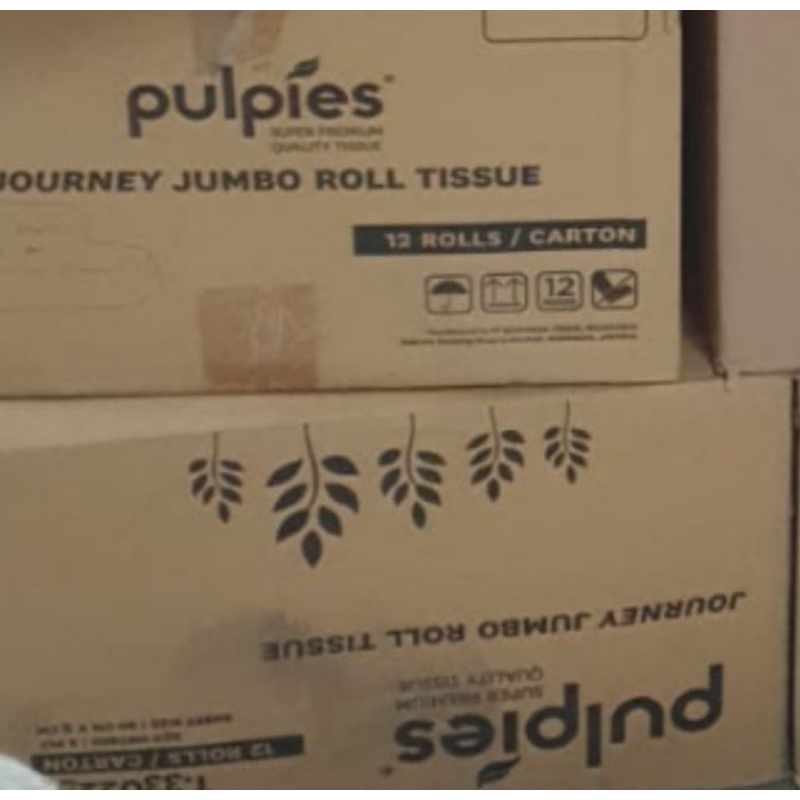 Jual Tissue Gulung Jumbo/Tissue Roll Jumbo Pulpies/Calmic | Shopee ...