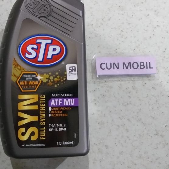 Jual Oli ATF MV Full Synthetic SYN Merk STP 946 ML,T-IV, T-III, Z1, SP-III | Shopee Indonesia