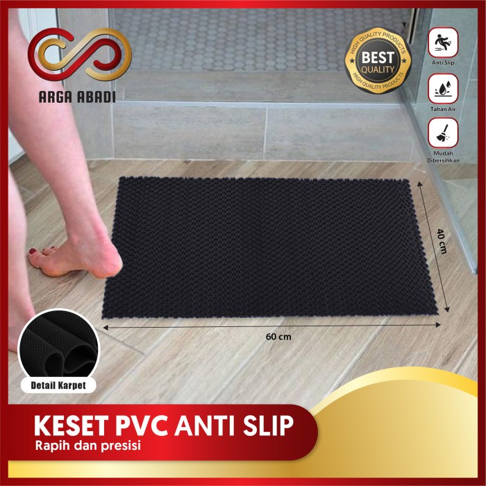 Jual Keset Anti Slip PVC S-Type Kamar Mandi Karpet Masjid 40 x 60 cm ...