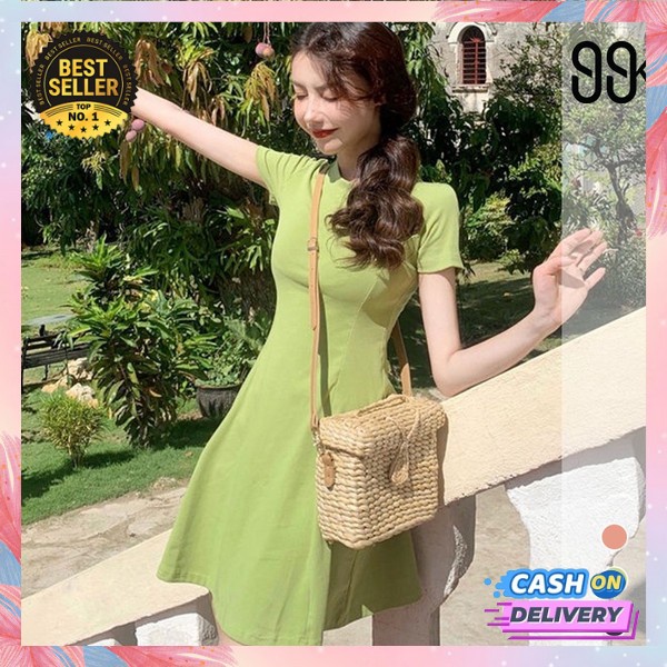 Jual Baju Dreas Kondangan Pakaian Wanita Malam Dris Cewek Korean Style ...