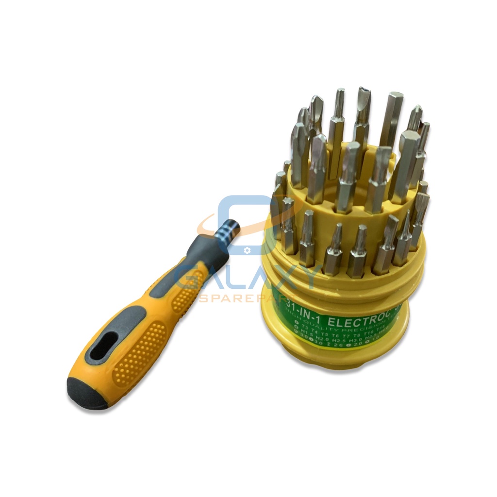 Jual Obeng Telur / Obeng Kecil Lengkap / Obeng Lengkap Teknisi | Shopee ...