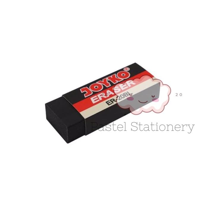 Jual Penghapus Pensil Hitam Besar Joyko ER-20BL - Pencil Eraser Joyko | Shopee Indonesia