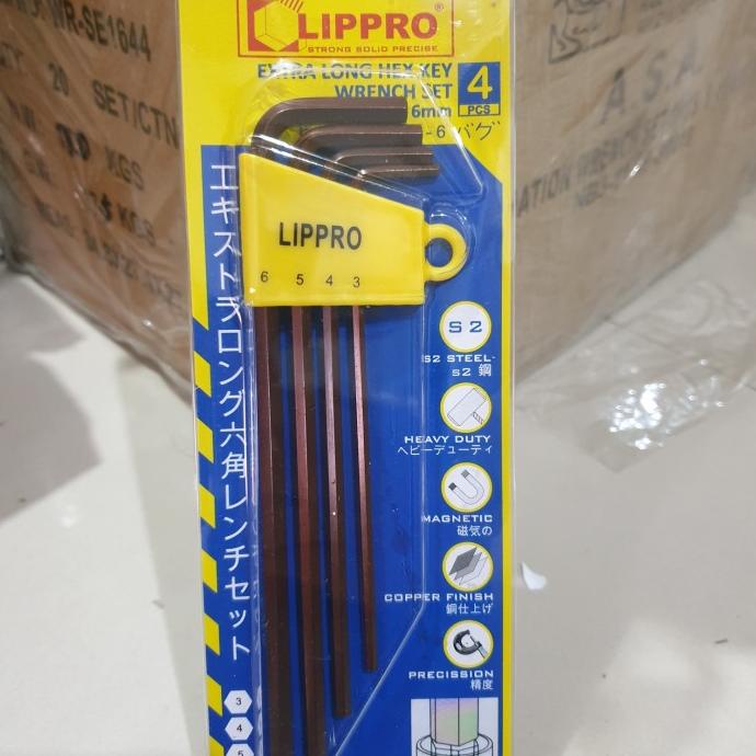 Jual KUNCI L SET 4 PCS LIPPRO HEX KEY SET 4PCS LIPRO | Shopee Indonesia
