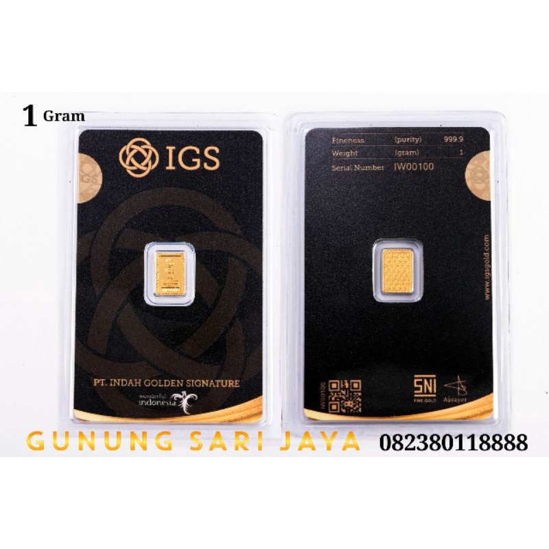 Jual IGS FINE GOLD 1GR | Shopee Indonesia