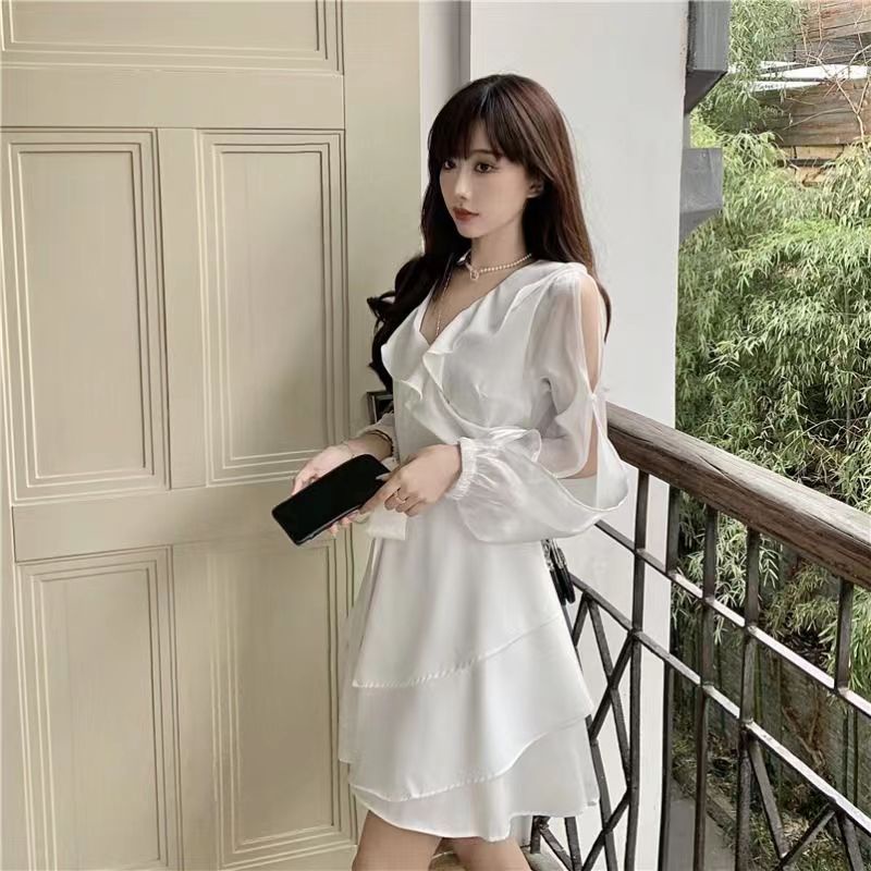 Jual Gaun Wanita Gaun Kasual/Gaun Gaya Korea/Gaun Pesta/Gaun COD Seksi ...