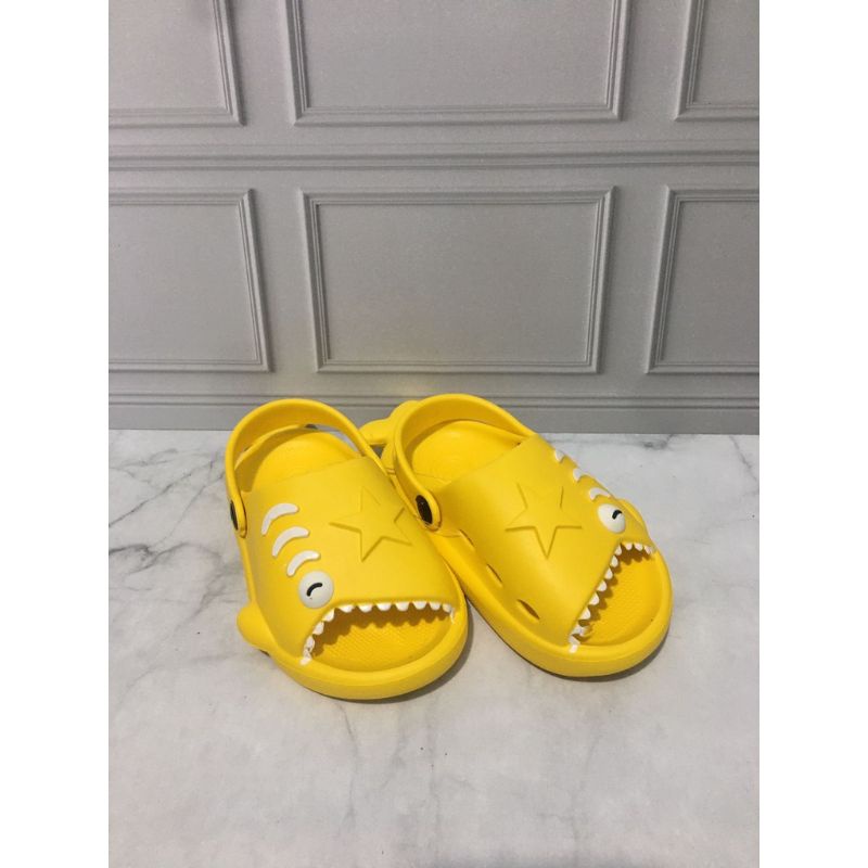 Jual DULUX SANDAL SLOP TALI BELAKANG MOTIF IKAN// SANDAL BAIM SLOP IKAN ...