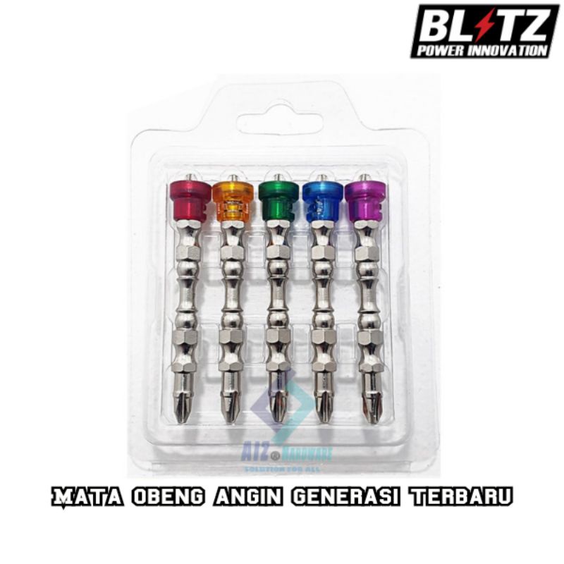 Jual Blitz Mata Obeng Angin Limiter PH2 65 mm Magnet Screw Driver Bit ...