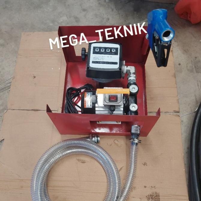 Jual Flow Meter Minyak Solar Set//Pompa Transfer Bbm | Shopee Indonesia
