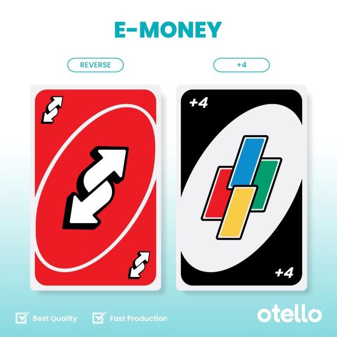 Jual Kartu E-Money Uno | eMoney Card eToll Mandiri Lucu Games Unik ...