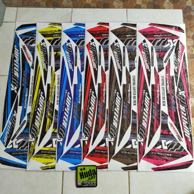 Jual PRODUK- STRIPING LIS STICKER MOTOR VAREASI YAMAHA NEW JUPITER MX ...