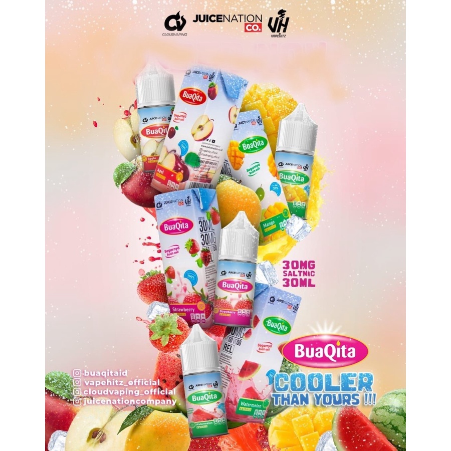 Jual LIQUID BUAQITA SALTNIC 30ML By VAPEHITZ X CLOUDVAPING X ...