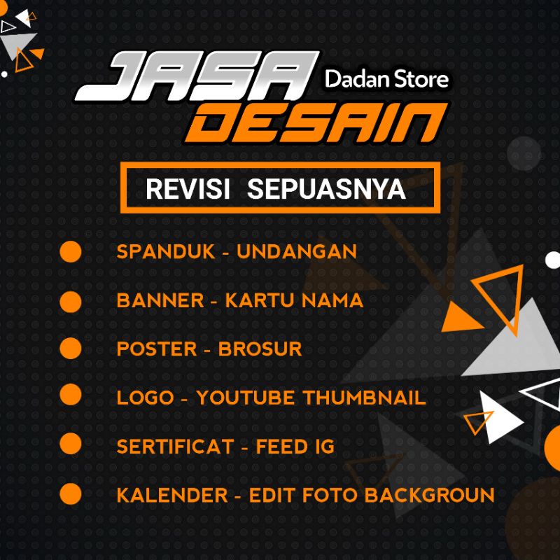 Jual JASA DESAIN SPANDUK, BANNER, KALENDER DLL | Shopee Indonesia