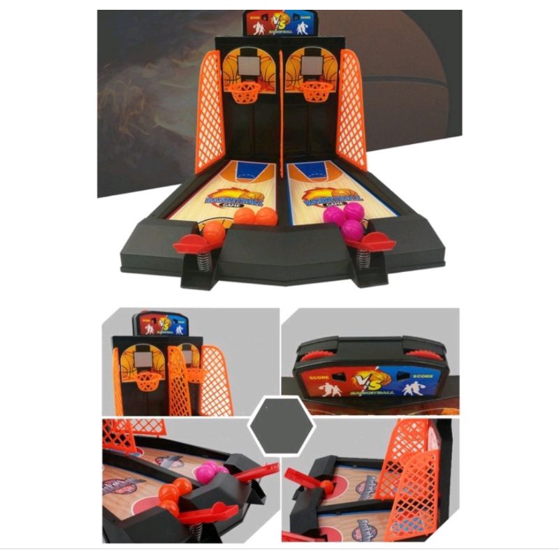 Jual Mainan Ring Basket Basketball Crazy Shooting game shooting ball ...