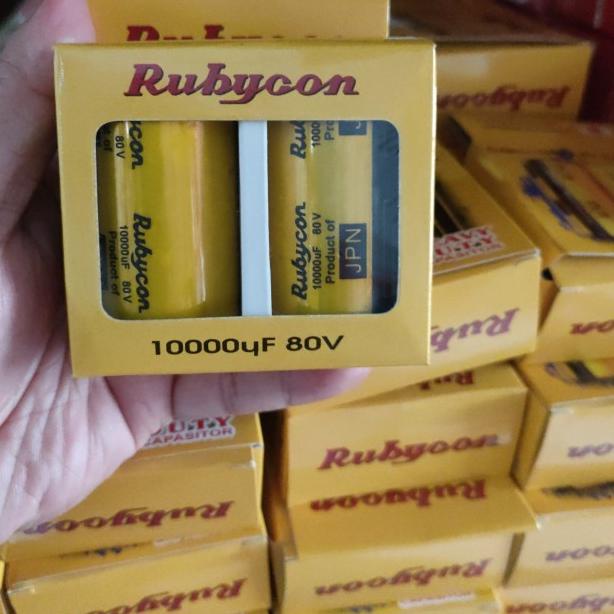 Jual ELCO 10000UF 80V RUBYCON JAPAN HARGA 1SET | Shopee Indonesia