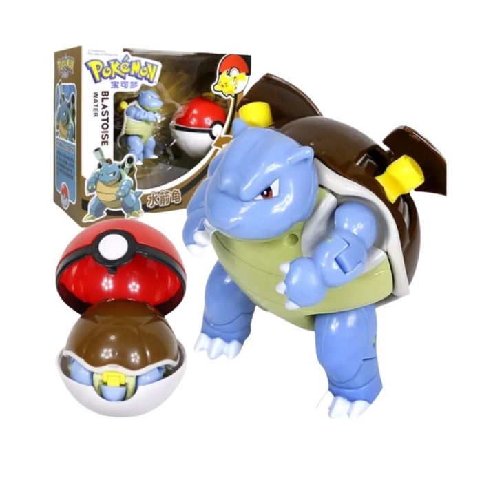 Jual Action Figure Figure Pokemon Pokeball Deformation Toy Mainan Anak ...