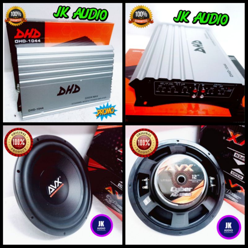 Jual PAKET AUDIO AUDIO MOBIL POWER PLUS SUBWOOFER 12 INCHI DOUBLE COIL ...