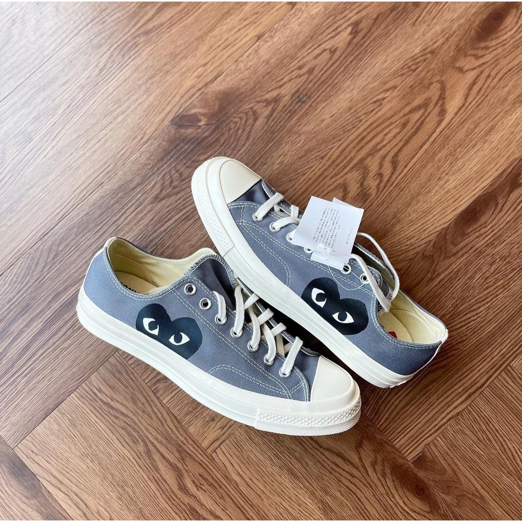 Jual Converse Chuck Taylor 70 Low CDG Low Comme Des Garcons Steel Grey ...